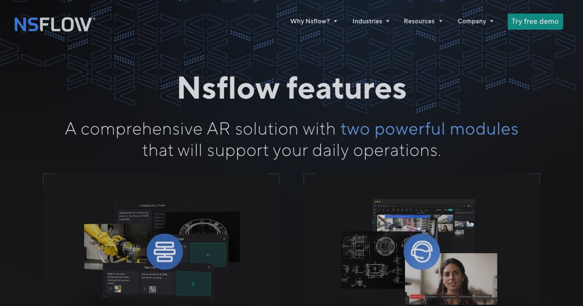Remote support and digital workflows | Nsflow features