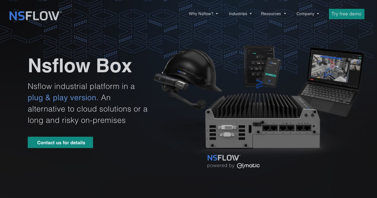 Nsflow Box | Industrial PC | Ready-made AR platform