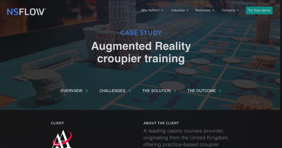 Practice-based remote croupier training platform