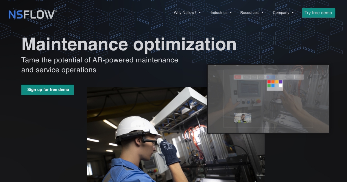 AR in maintenance optimization